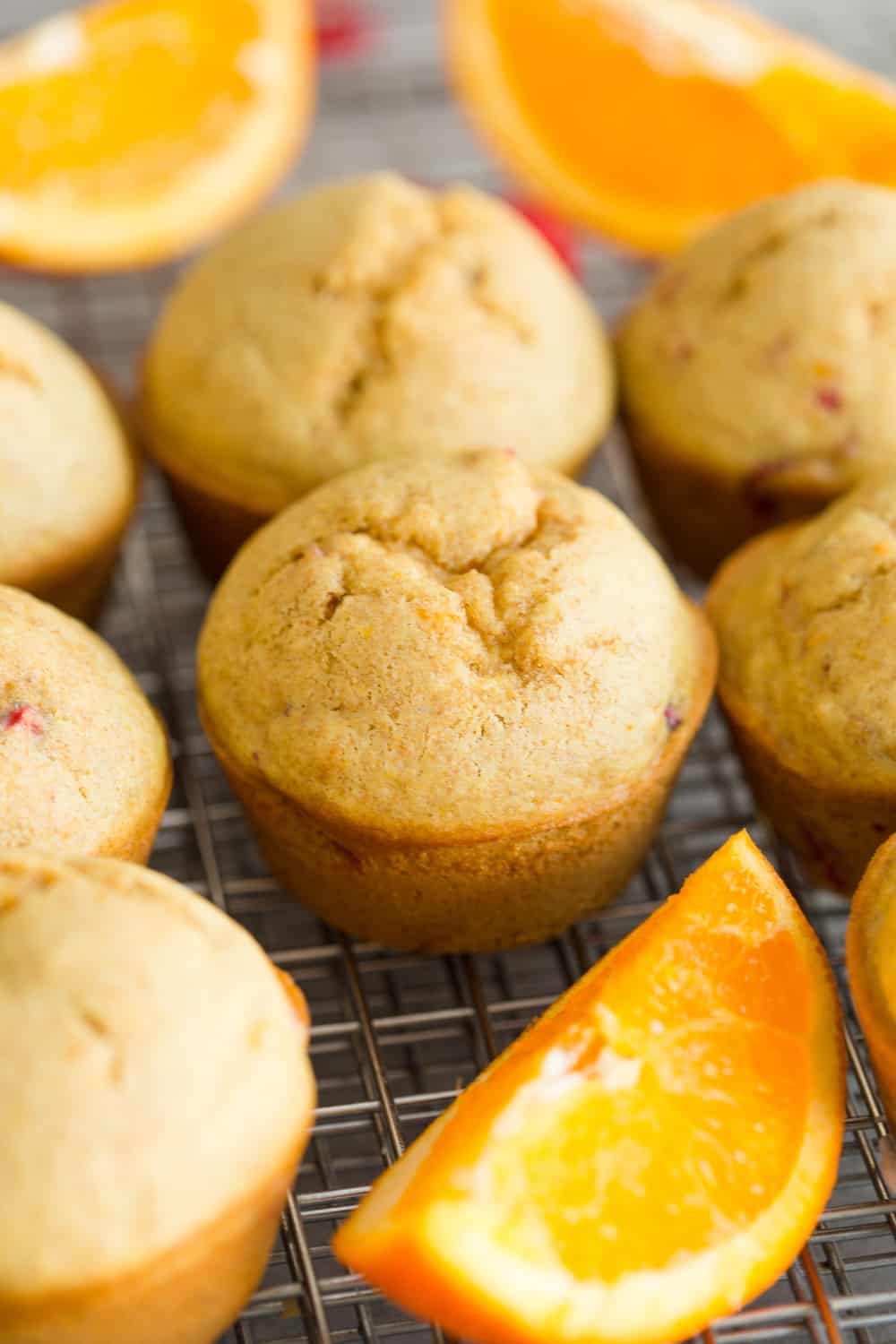 Raspberry Orange Muffins | Greens & Chocolate