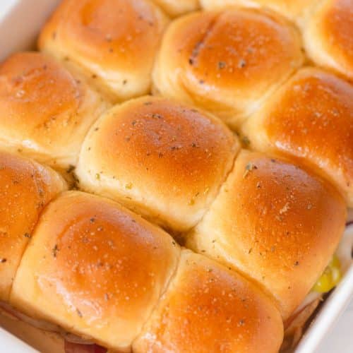 Italian Sliders | greens & chocolate