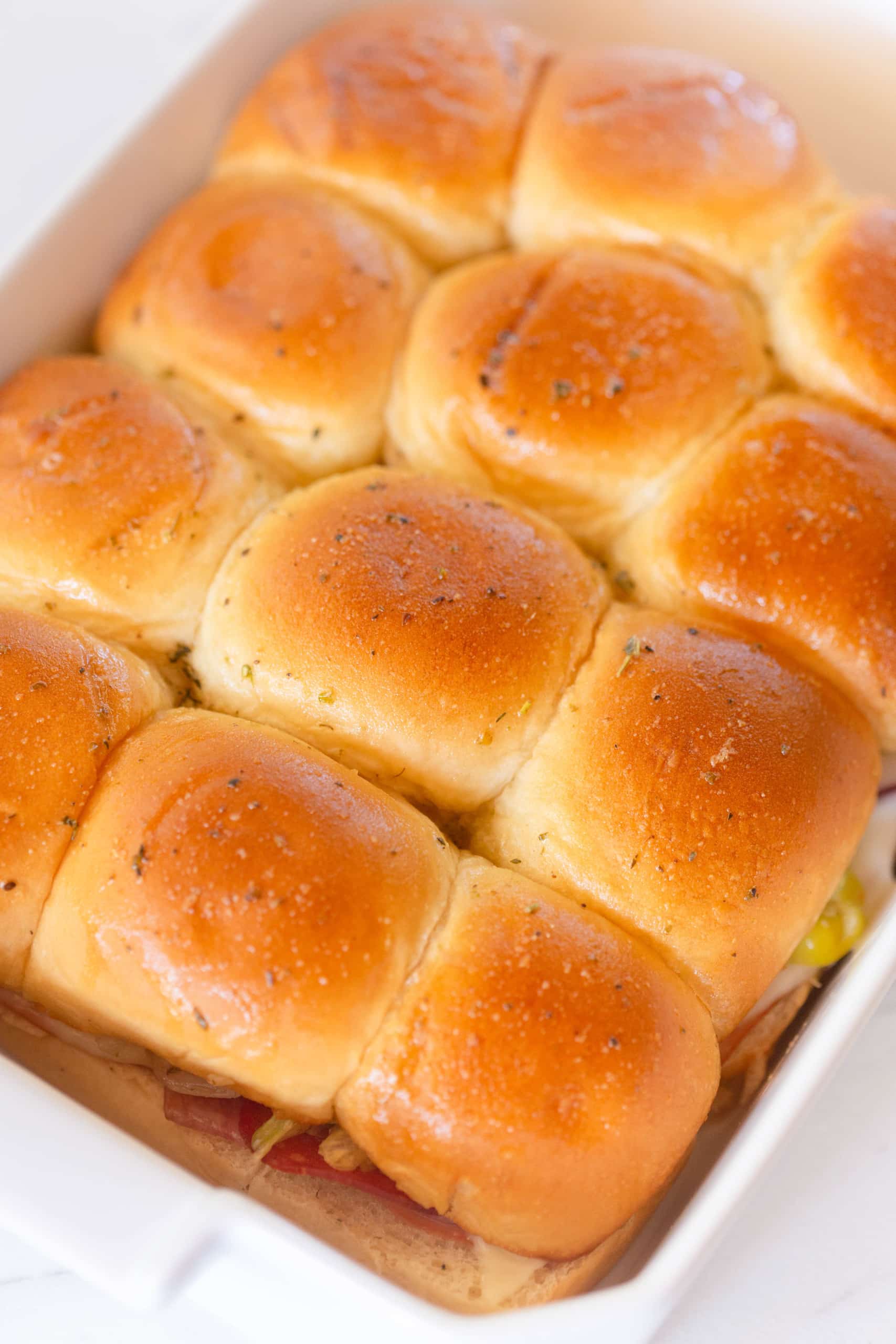 Italian Sliders | Greens & Chocolate