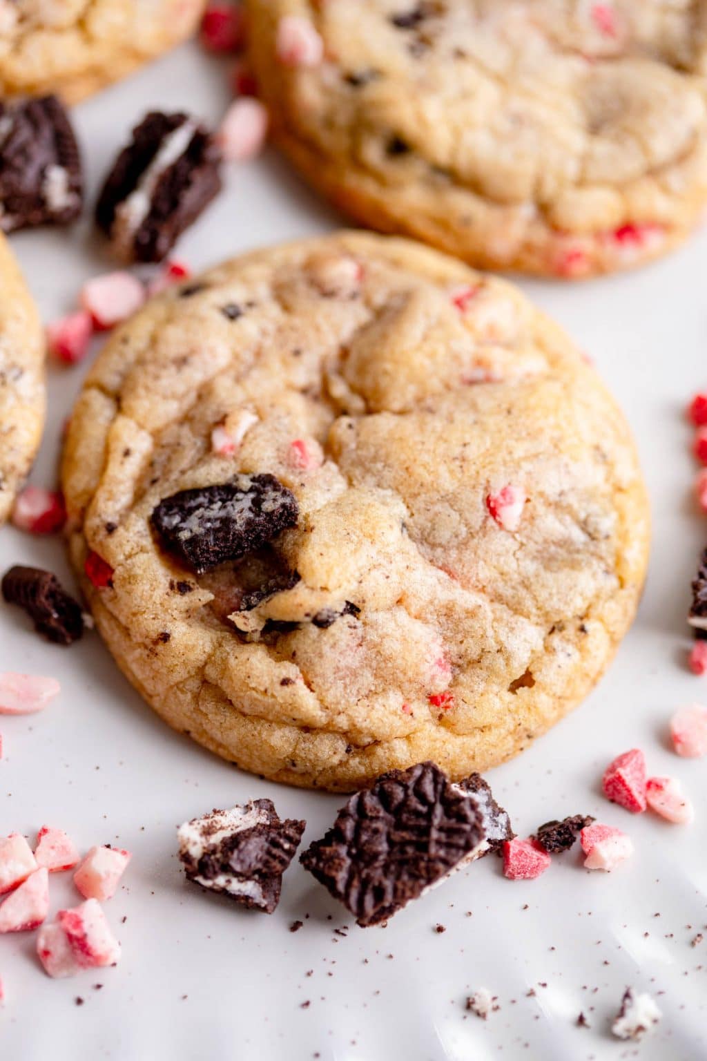 Peppermint Oreo Cookies | Greens & Chocolate